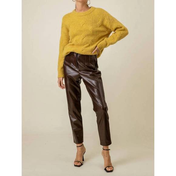 LINE AND DOT | Sweaters | New Line And Dot Milo Sweater In Mustard ...